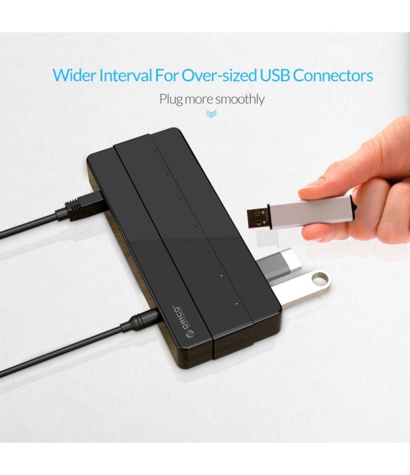 ORICO H7928 U3 7 ports USB3.0 HUB de bureau avec adaptateur secteur 12V HUB USB 3.0-in Hubs USB ...